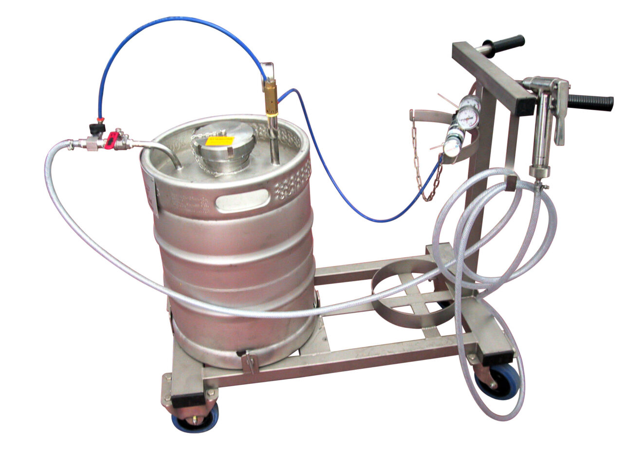 Barrels top filler machine - Tecme International